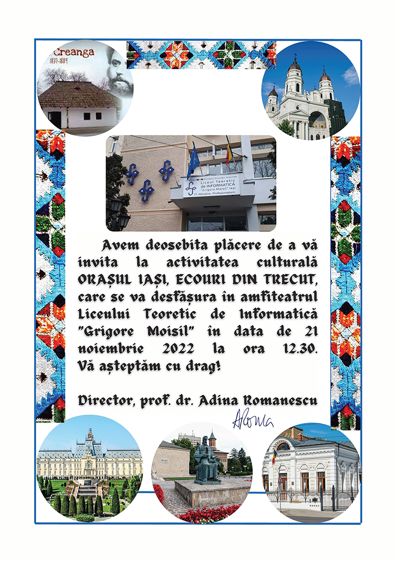Liceul Teoretic de Informatică „Grigore Moisil” Iaşi